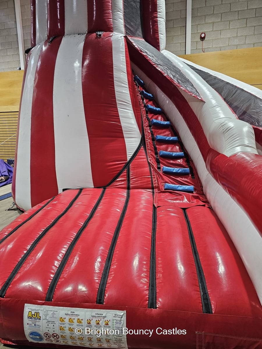 Inflatable helter skelter slide 10ft platform - Bouncy Castle Hire in ...