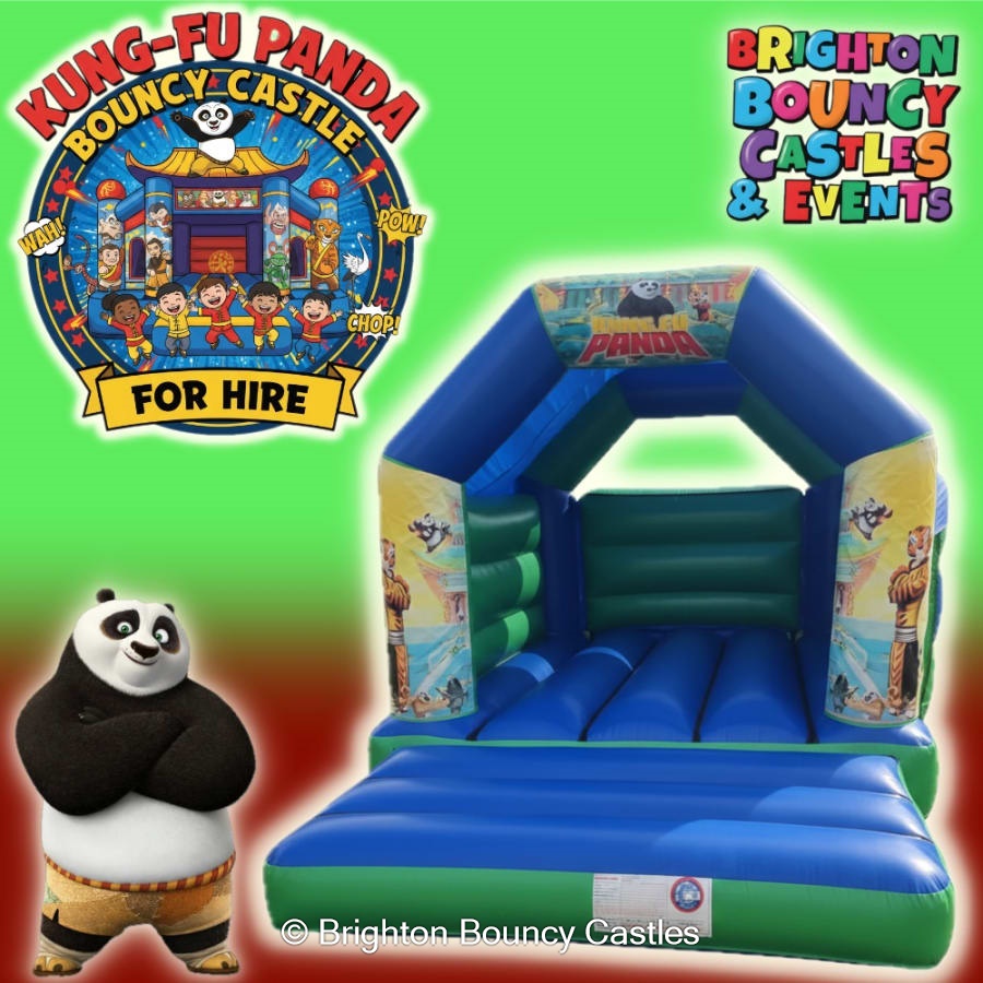 Kung-fu panda Bouncy Castle - Bouncy Castle Hire in Brighton ...